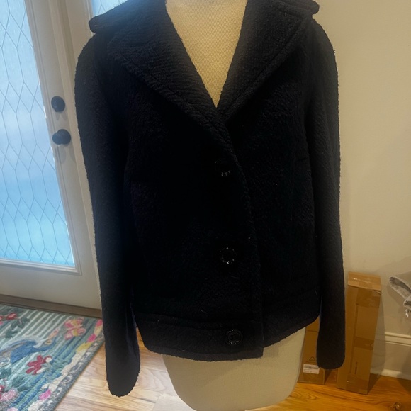 Coach | Jackets & Coats | Coach Navy Teddy Jacket | Poshmark